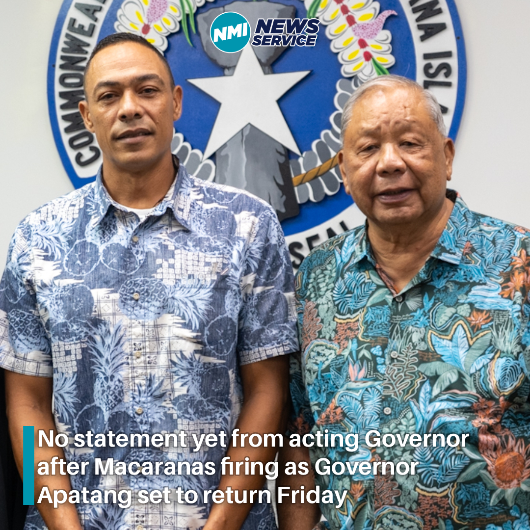 No Statement From Acting Governor After Macaranas Firing as Governor ...